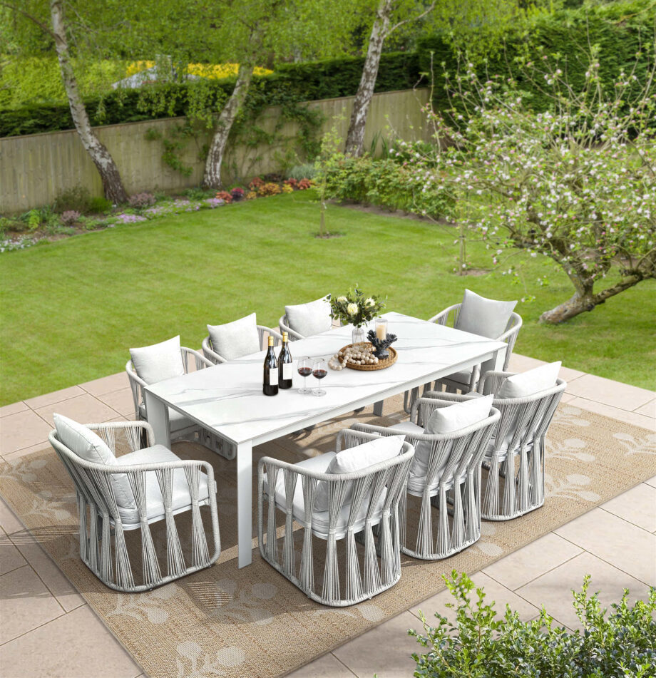 Alexa Outdoor Dining Side Arm Chair - intercon-furniture