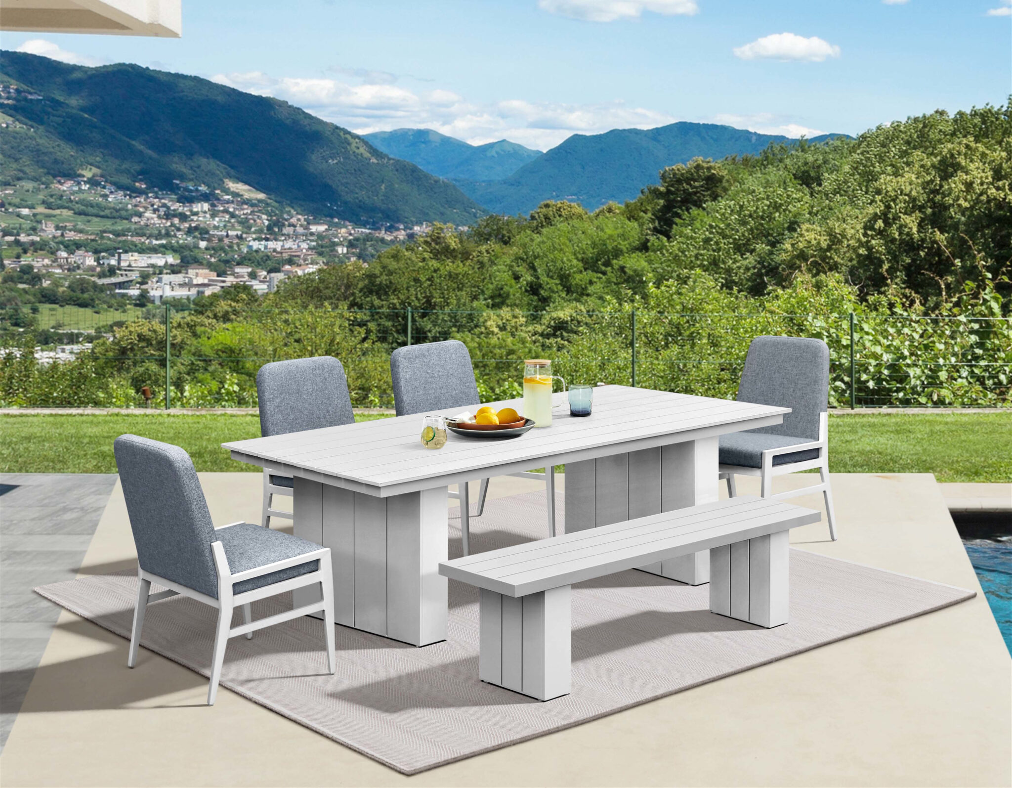 Nash Outdoor Dining Uph. Side Chair - intercon-furniture